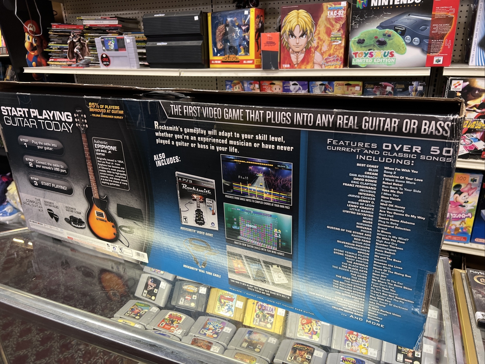 Rocksmith Complete Real Guitar Kit Epiphone Les Paul Jr. PlayStation 3 ...