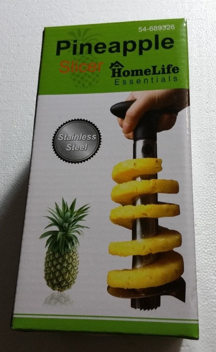 Pineapple Slicer Corer by Homelife Essentials Stainless Steel ...