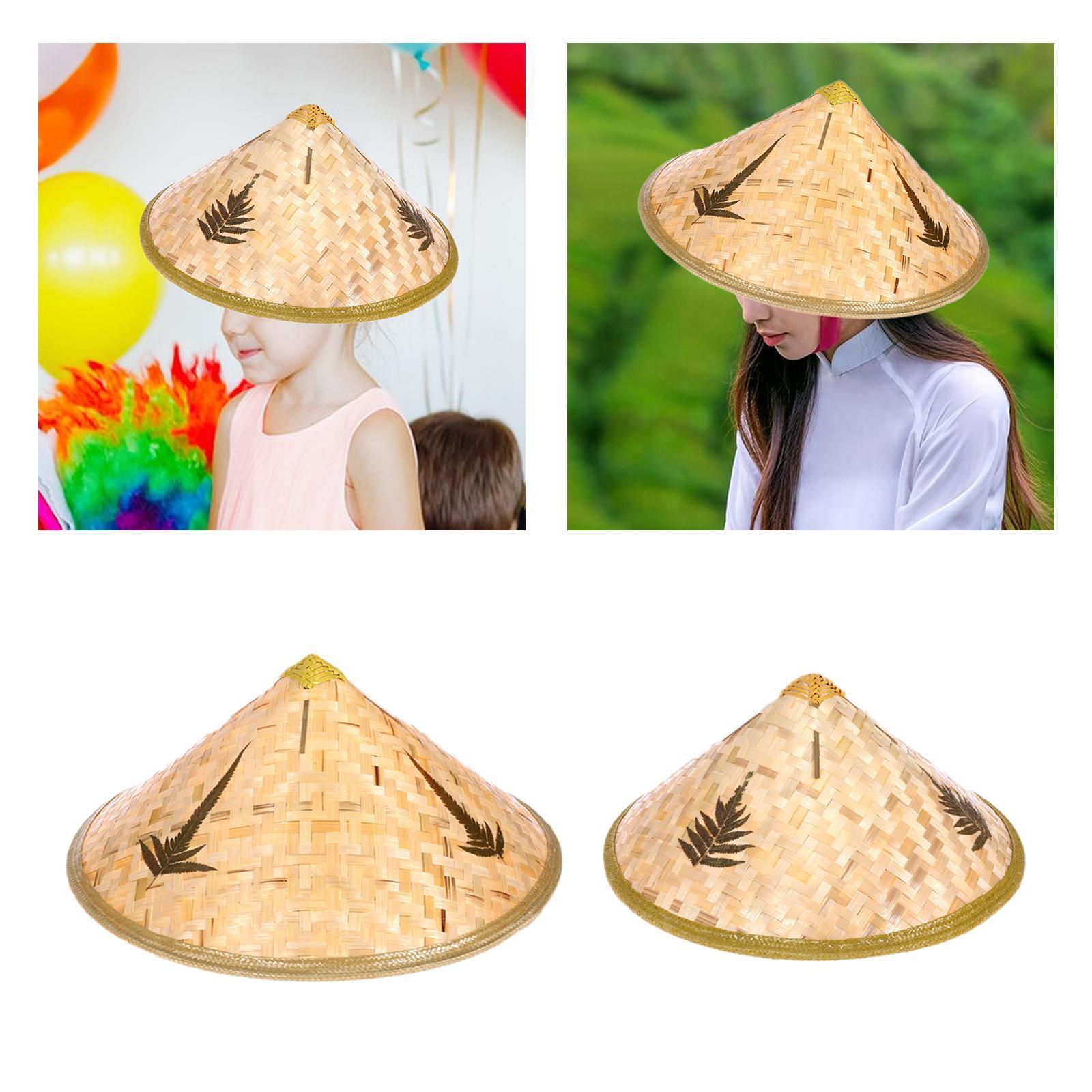 Braided Hat Weaved Hard Shell Hat Summer Beach Outdoor Tapered Fishing ...