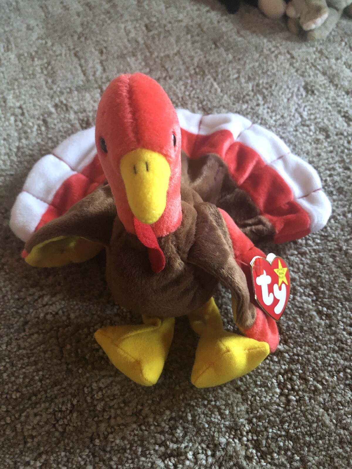 Ty Beanie Baby Gobbles the Turkey- NWT - Retired 8421040346 | eBay