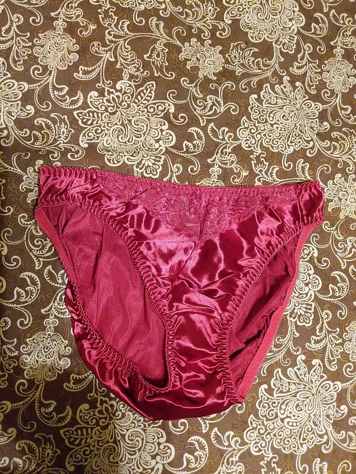 Vintage Vassarette Satin Second Skin Bikini Panties S… Gem
