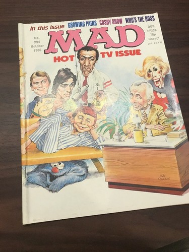 Mad Magazine #294 Hot Tv Issue Uk Rare Vintage | eBay