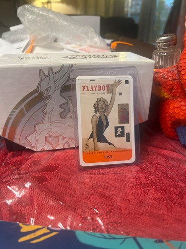 Marilyn Monroe 1953 Playboy Cover Card German edition | eBay