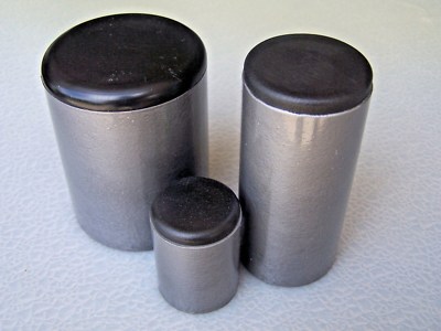 Plastic Insert Plugs the open end of 1-3/4" Round Tube 14-20 gauge wall ...