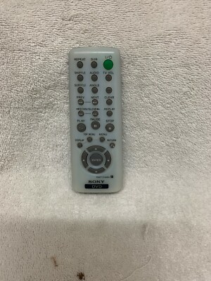 Sony RMT-D148A DVD Player Remote Control | eBay