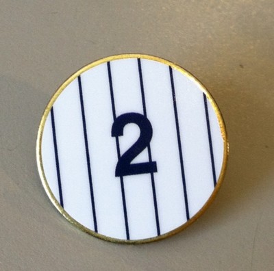 The New York Yankees #2 Derek Jeter Baseball Pin NEW NYY NY Retired HOF ...