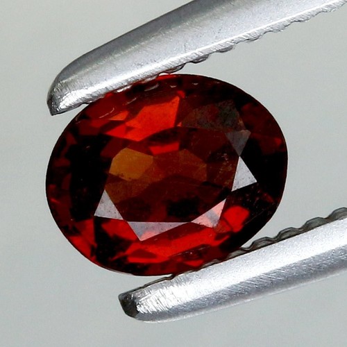 Stunning! 0.22ct t.w 4.1x3.5mm Oval Natural Unheated Orangish Red Spinel, Tanzan | eBay