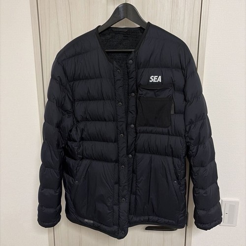 WIND AND SEA Sold out ALLIED FATHER DOWN Puffer Jacket Fleece ...