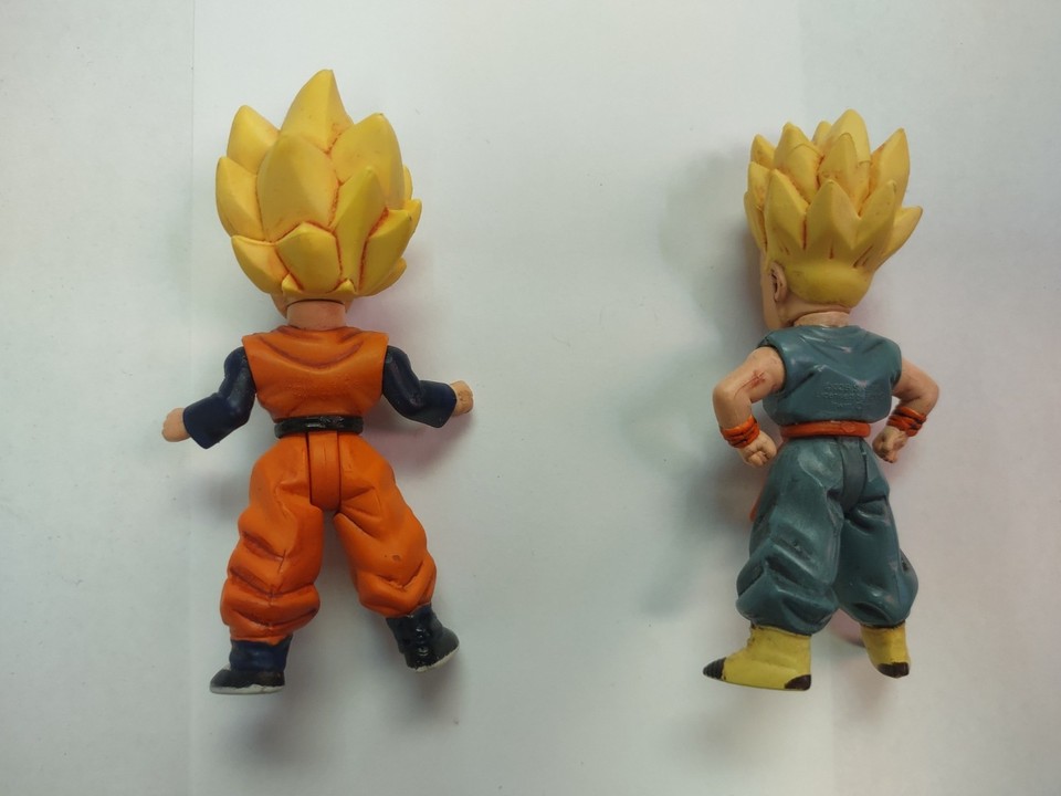 Dragon Ball Z Super Saiyan Goten And Trunks Figures Irwin Toys (2003 ...