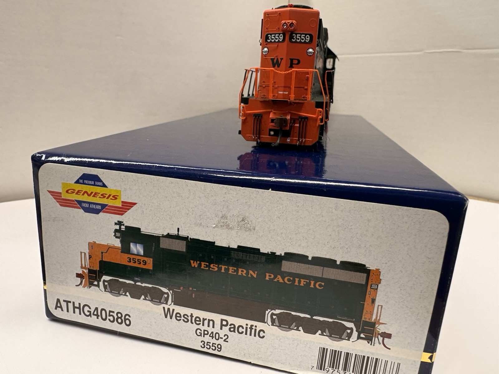 Athearn Genesis #40586 WP GP40-2 #3559;@and WP Caboose# 486 No Sound | eBay