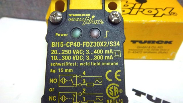 Turck Combi PROX Proximity Sensor Bi15-cp40-fdz30x2/s34 for sale online ...