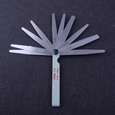 17 Blade Feeler Gauge Set Fit for GY6 50 150cc Motorcycle Valve ...