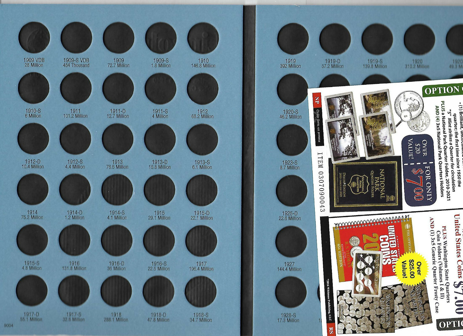 #9004 WHITMAN FOLDER FOR LINCOLN HEAD CENTS | eBay