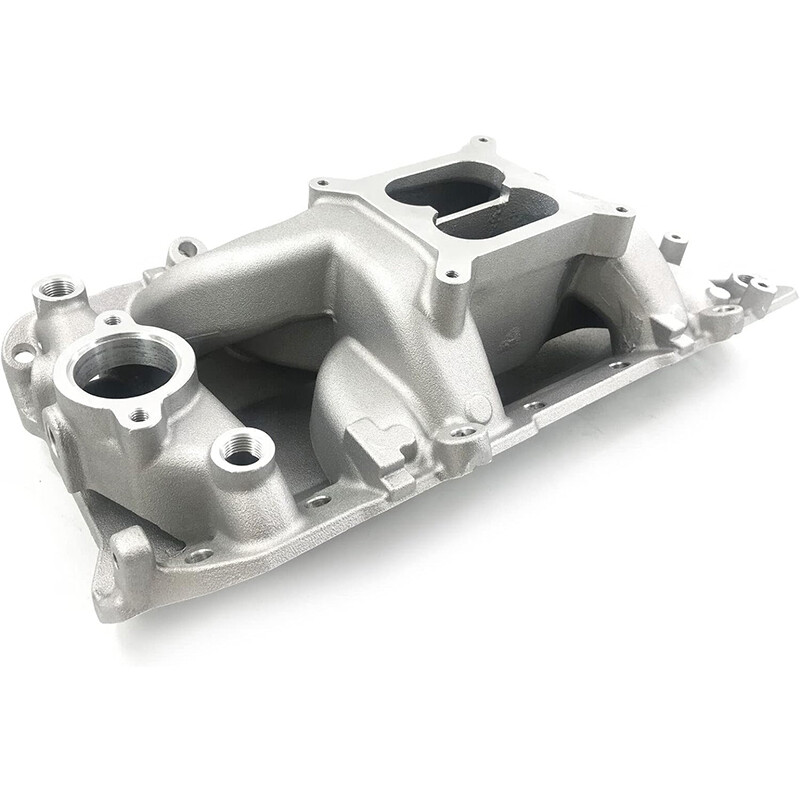 For BBC Chevy Big Block V8 396-502 Aluminum Air Gap Dual Plane Intake ...