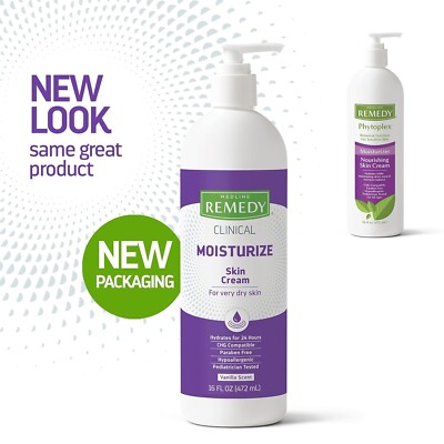 Remedy Clinical Skin Cream Vanilla Scent 16 fl oz Moisturizing Face and ...