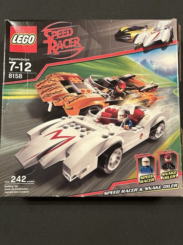 LEGO Speed Racer and Snake Oiler (8158) Used, 100% Complete ...