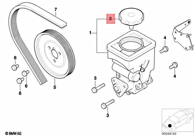 Genuine BMW X3 X5 E38 E39 E46 E53 E60 E61 E65 E66 E83 Cover Diesel ...