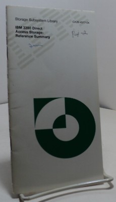 IBM 3390 Direct Access Storage Reference Summary - GX26-4577-04 - 1993 ...