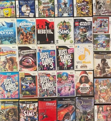 huge collection of NINTENDO games (DS,GAMECUBE,3DS,WII,etc) (Combined ...