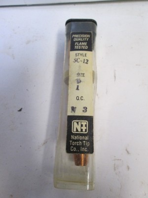 National Torch Tip SC-12 , Size 1 Welding Tip | eBay