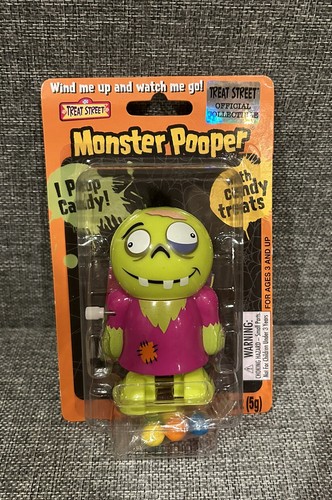 Treat Street Monster Pooper Wind Up Green Monster Novelty Fun | eBay