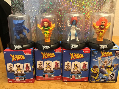 Domez X-Men Figure 3" Chase Dark Phoenix, Phoenix, Beast, Mystique Lot ...