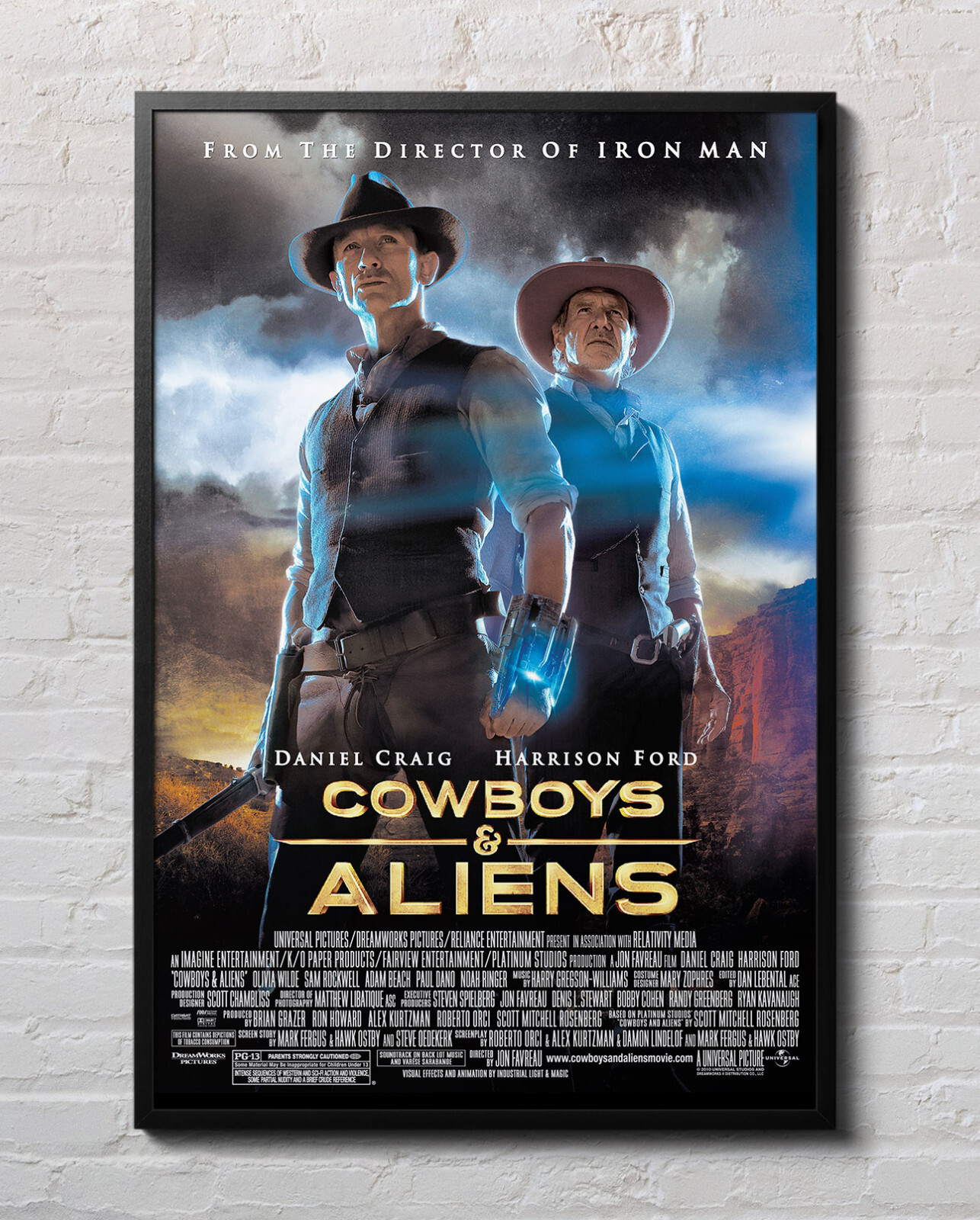Cowboys And Aliens Poster