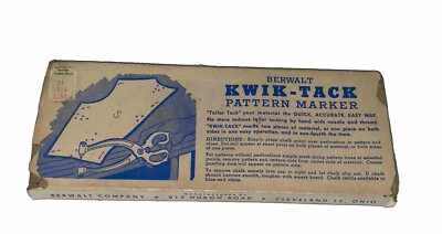 Berwalt Kwik Tack Pattern Marker Vintage Tailor Tack | eBay