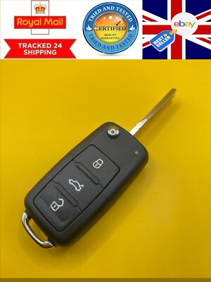 VW SEAT SKODA KEY FOB ID48 434MHZ 5K0837202AD GOLF JETTA ALTEA LEON ...