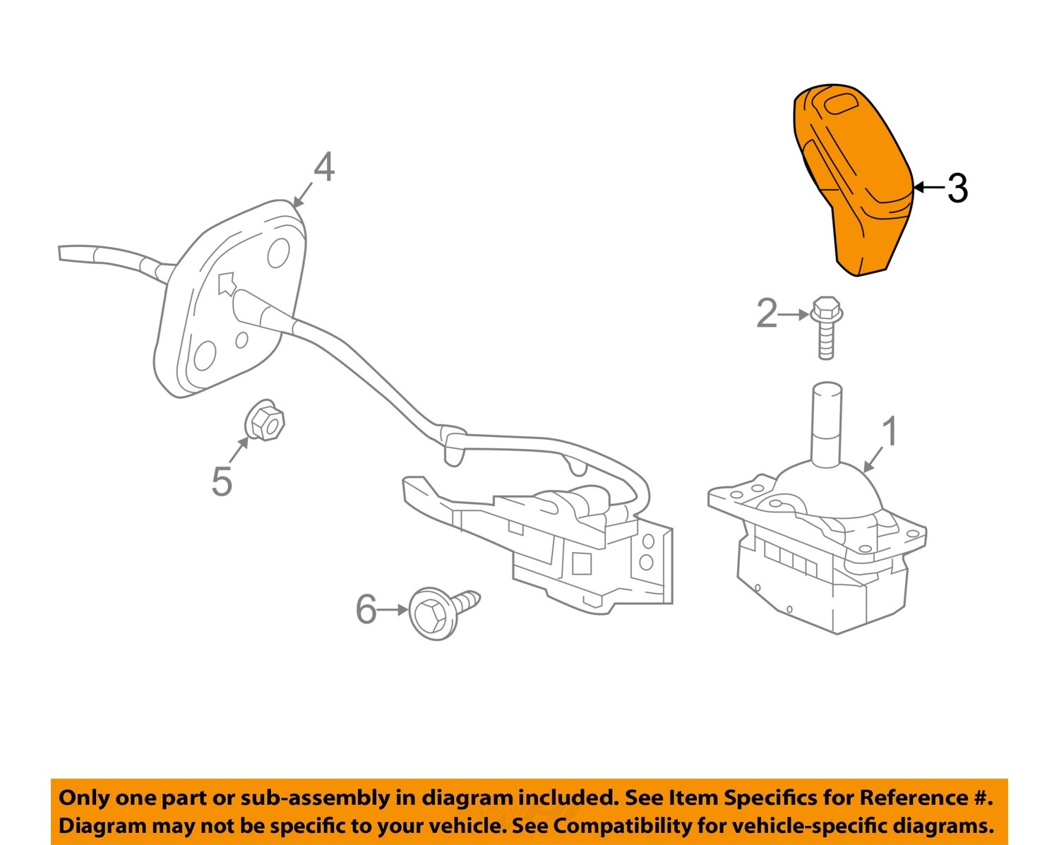 GM OEM 17-21 Bolt EV,Enclave Console Center Console-Shift Knob 84393055 ...