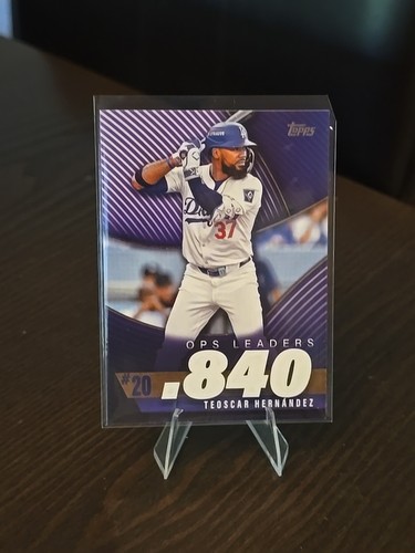 2025 Topps Series 2 Teoscar Hernandez #OPS-20 OPS Leaders Insert ...