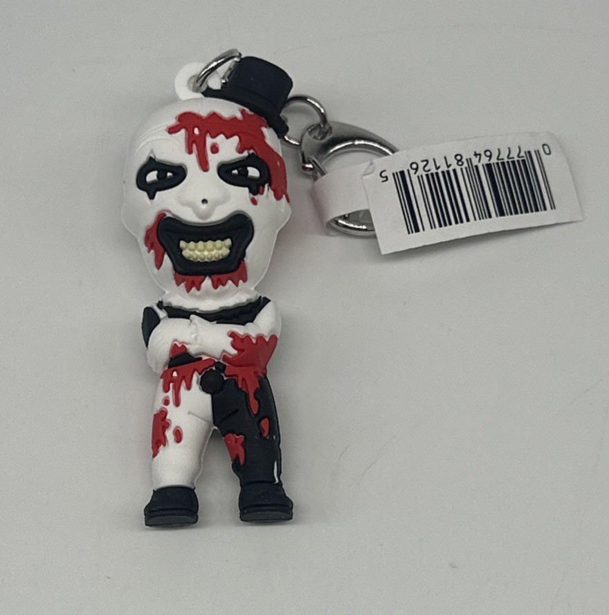 Terrifier Bag Clip Horror Keychain Series 1 Spirit Halloween Bloody Art ...