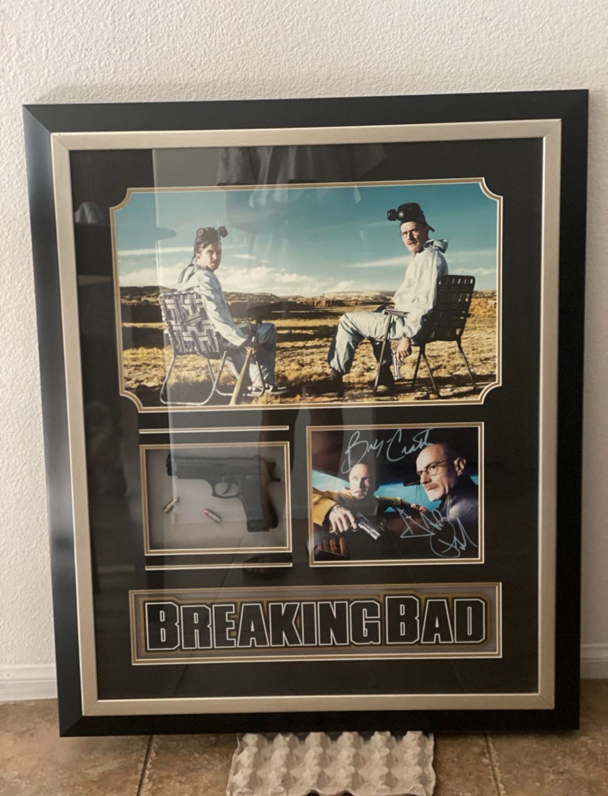Custom Breaking Bad Frame with Walter White And Jesse Pinkman | eBay