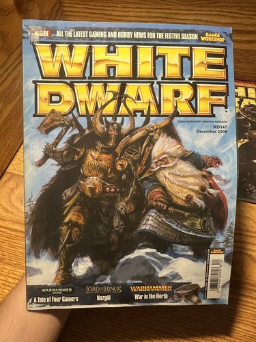 GAMES WORKSHOP WHITE DWARF ISSUES WD273/347/359 LOT OF 3 LOTR Vintage ...