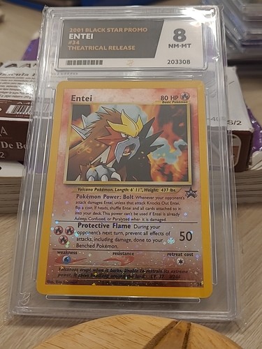 Pokemon Entei 34 Reverse Holo Movie Promo - ACE 8 | eBay