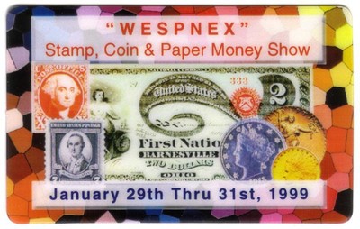 5m Wespnex Tampon, Pièce de Monnaie & Papier Money Show (01/99 ...