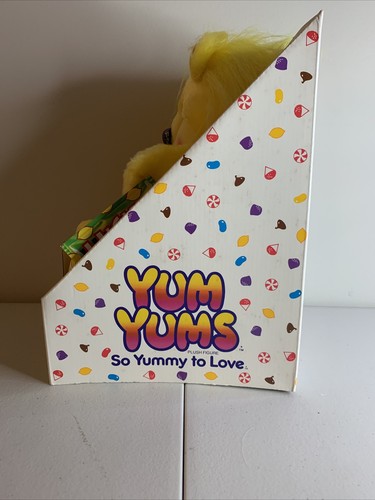 Vintage Hallmark Yum Yums Lucky Lemon Lion Yellow Plush 13" Stuffed ...