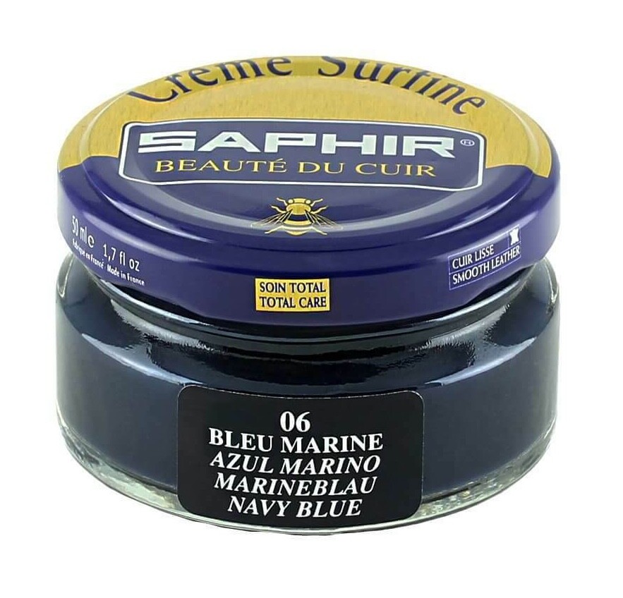 SAPHIR Cream Polish Shoe Boot Leather nourishing Beaute du Cuir Surfine ...