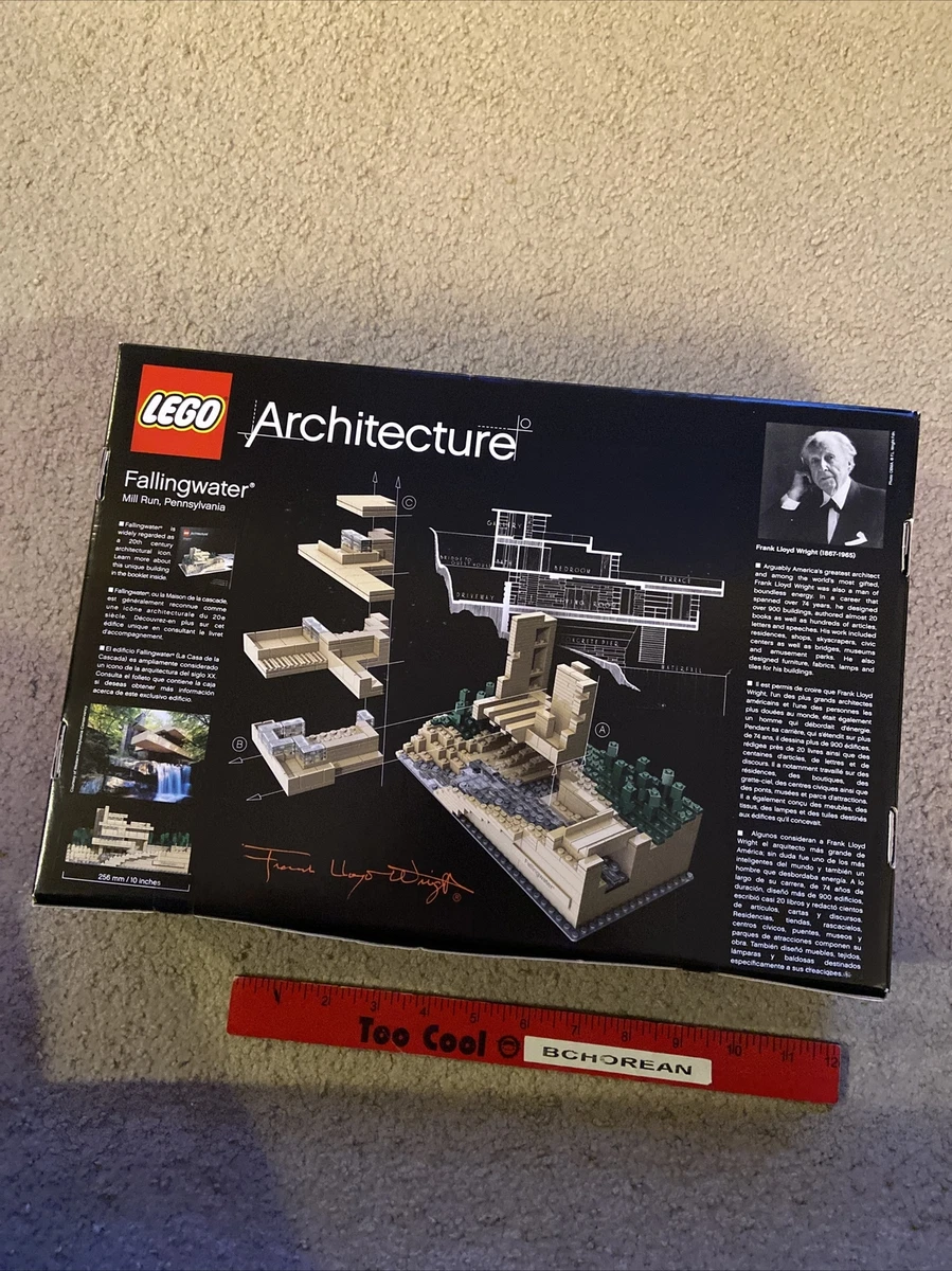 Frank Lloyd Wright Lego Falling Water