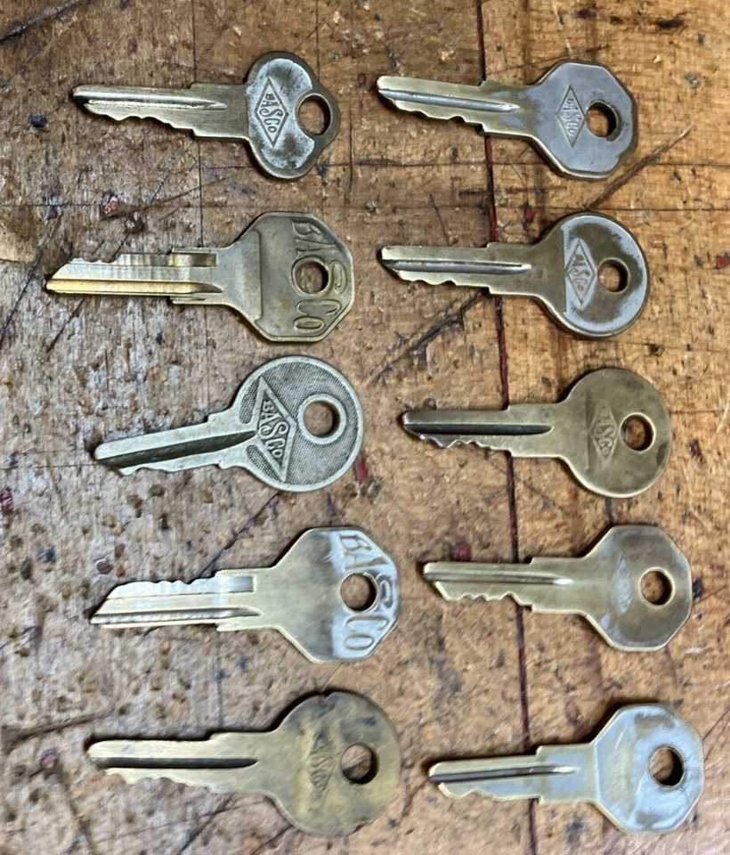 10 Vintage BASCO Briggs & Stratton Keys | eBay
