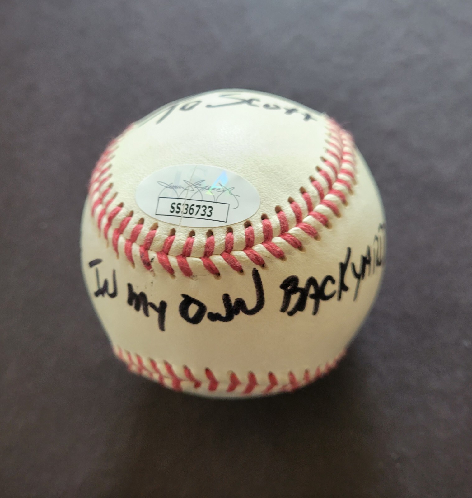 Joe Diffie rare Country Music single signed baseball deceased Jsa ...