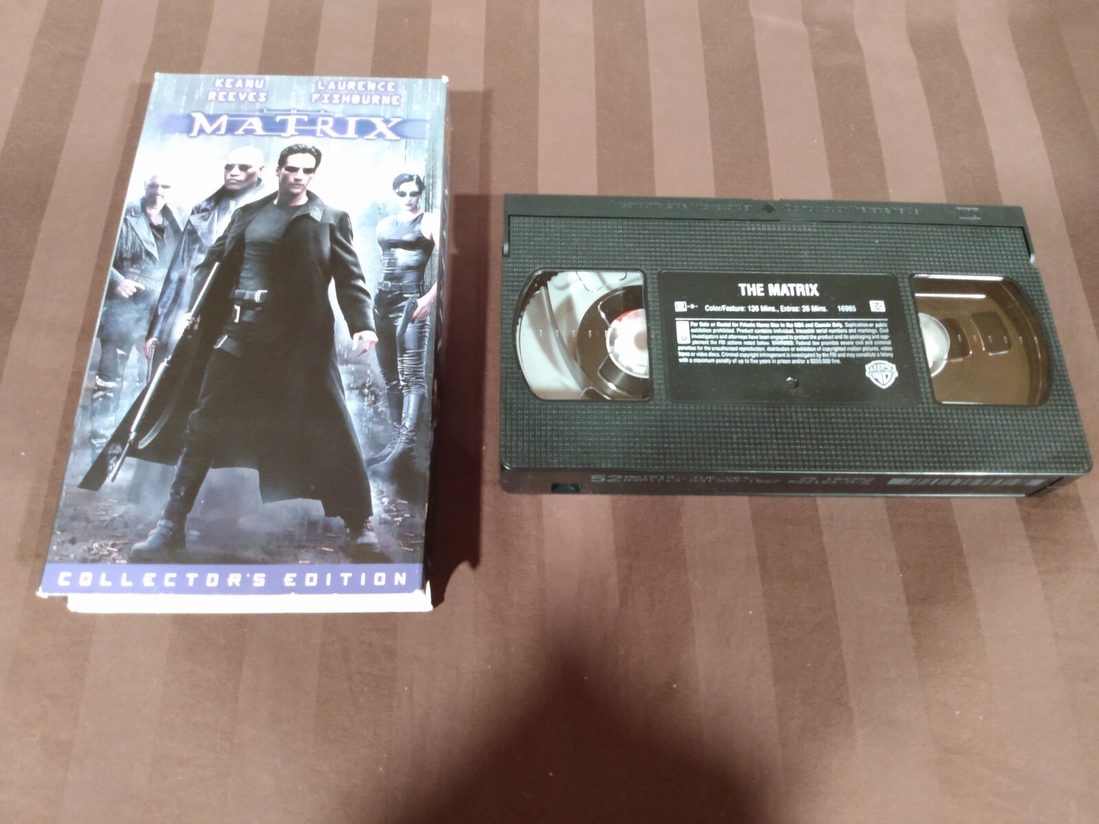 The Matrix (VHS 1999 Collector's Edition) Keanu Reeves 85391698531 | eBay