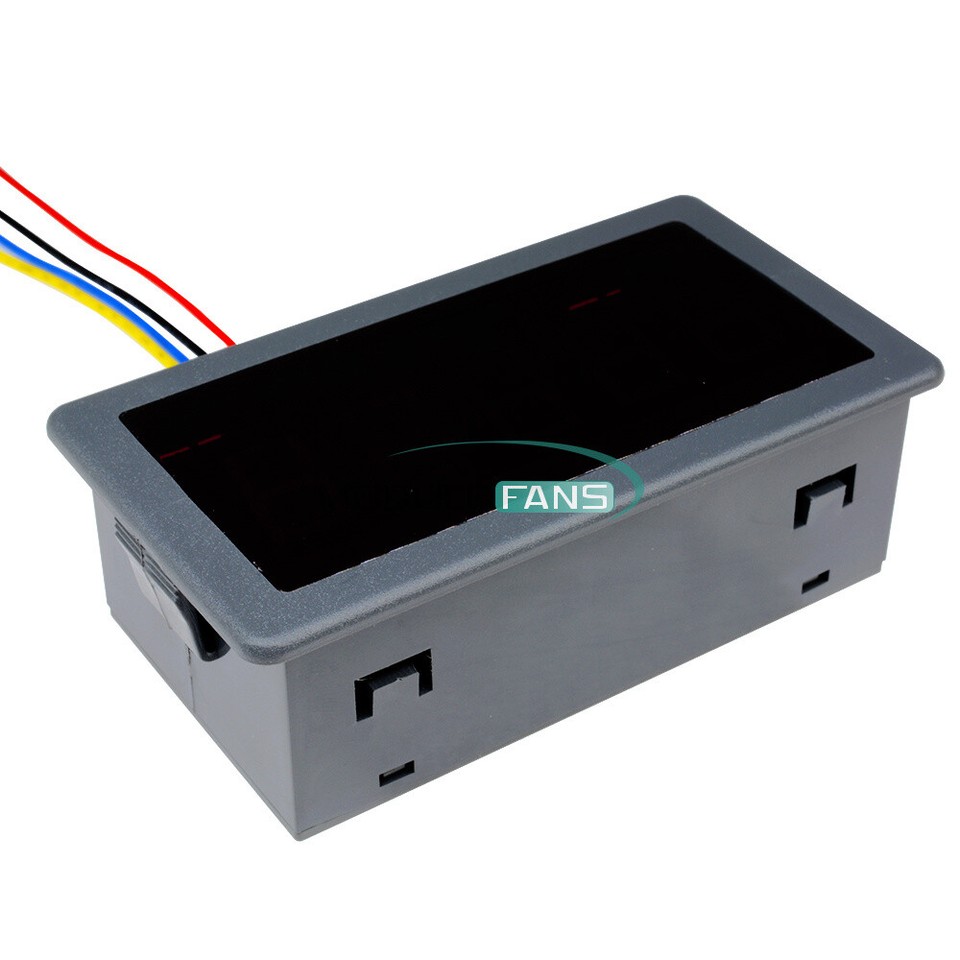 0.56" Red LED Digital Counter Meter Count Timer Timing Three Function ...