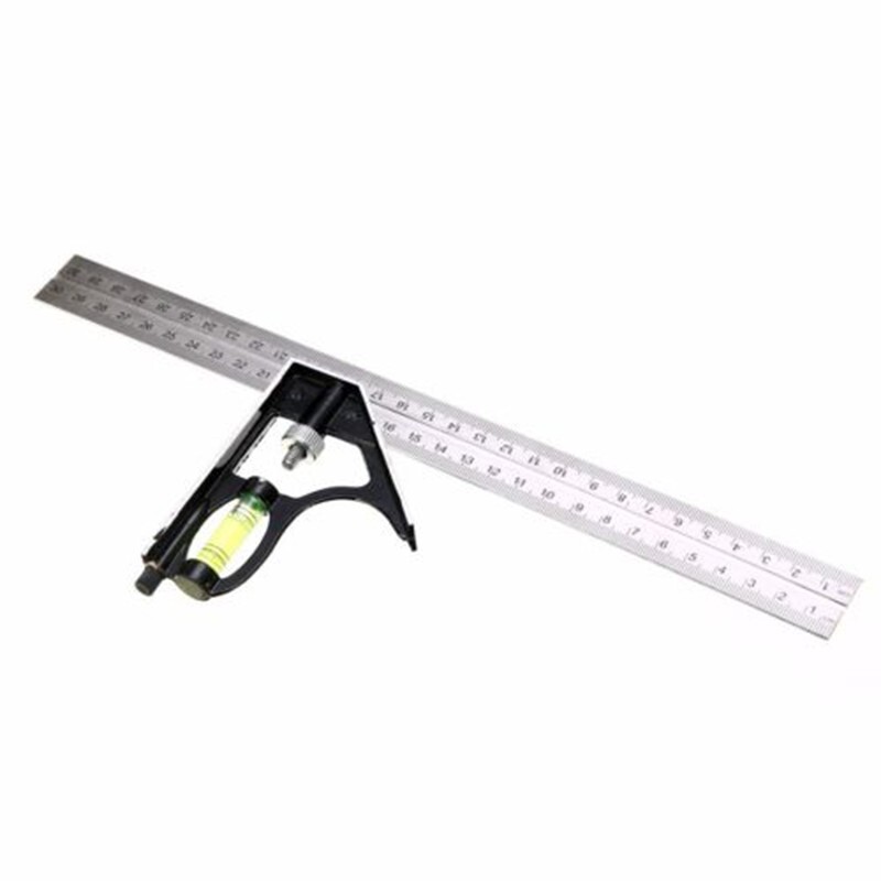 High Quality 300mm Adjustable Ruler Level Tool Perfect for Woodworking ...