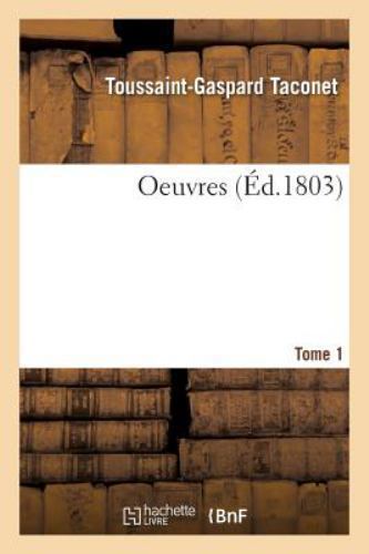 Oeuvres Tome 1 by Taconet-T-G (2016, Trade Paperback) for sale online ...