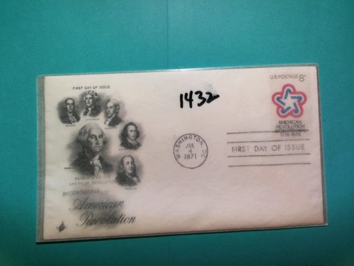 U. S. Stamp FDC#1432 -bicentennial - Art Craft cachet - comb. Shipping ...