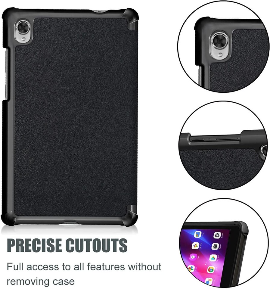For Lenovo Tab M8 HD 2nd Gen 2019 Case Premium Smart Book Stand Cover ...