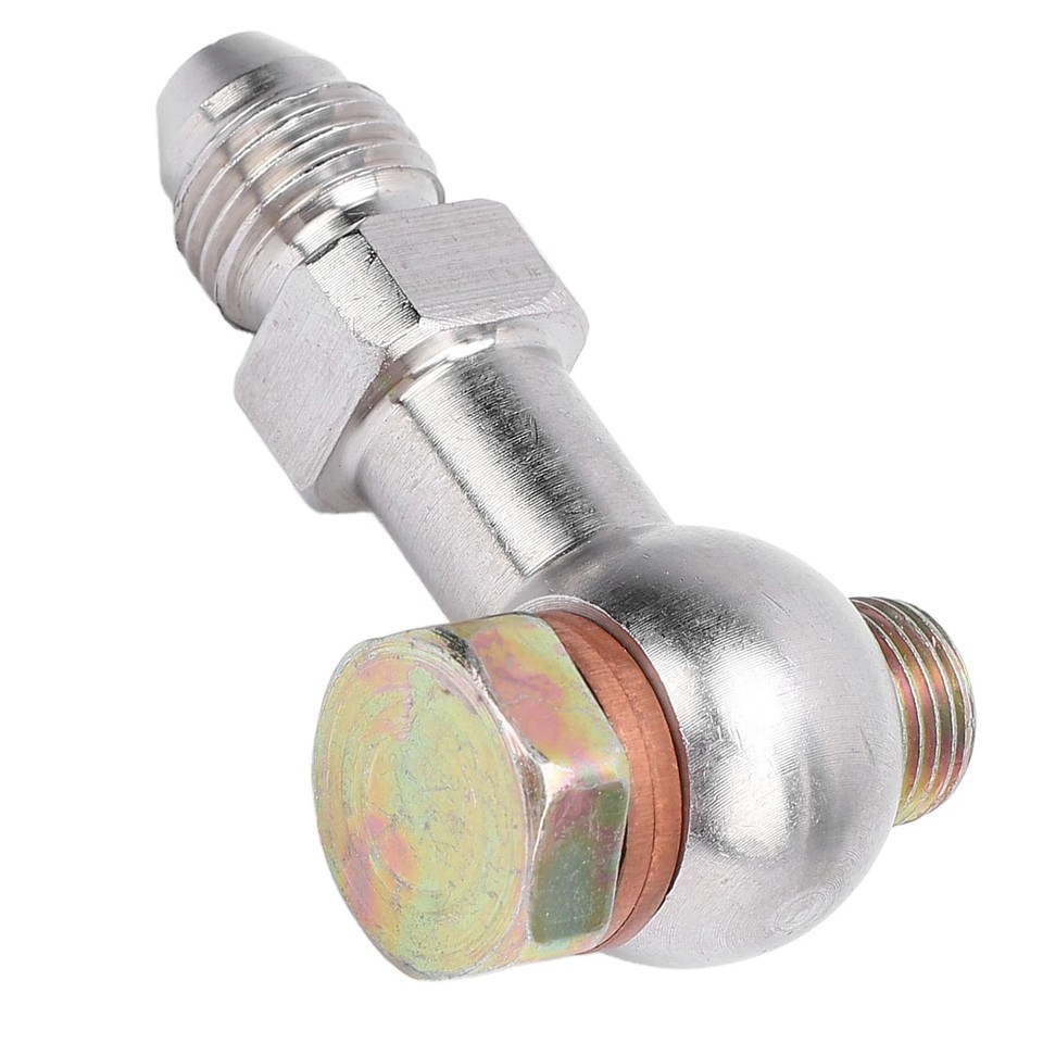 AN4 AN Fitting to 1/8 BSPP Banjo Adapter Kit Stainless Steel w/ Copper ...