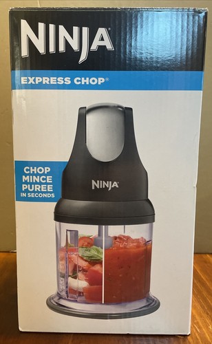 Ninja Food Chopper Express Chop With 200-Watt 16-Ounce Bowl For Mincing ...