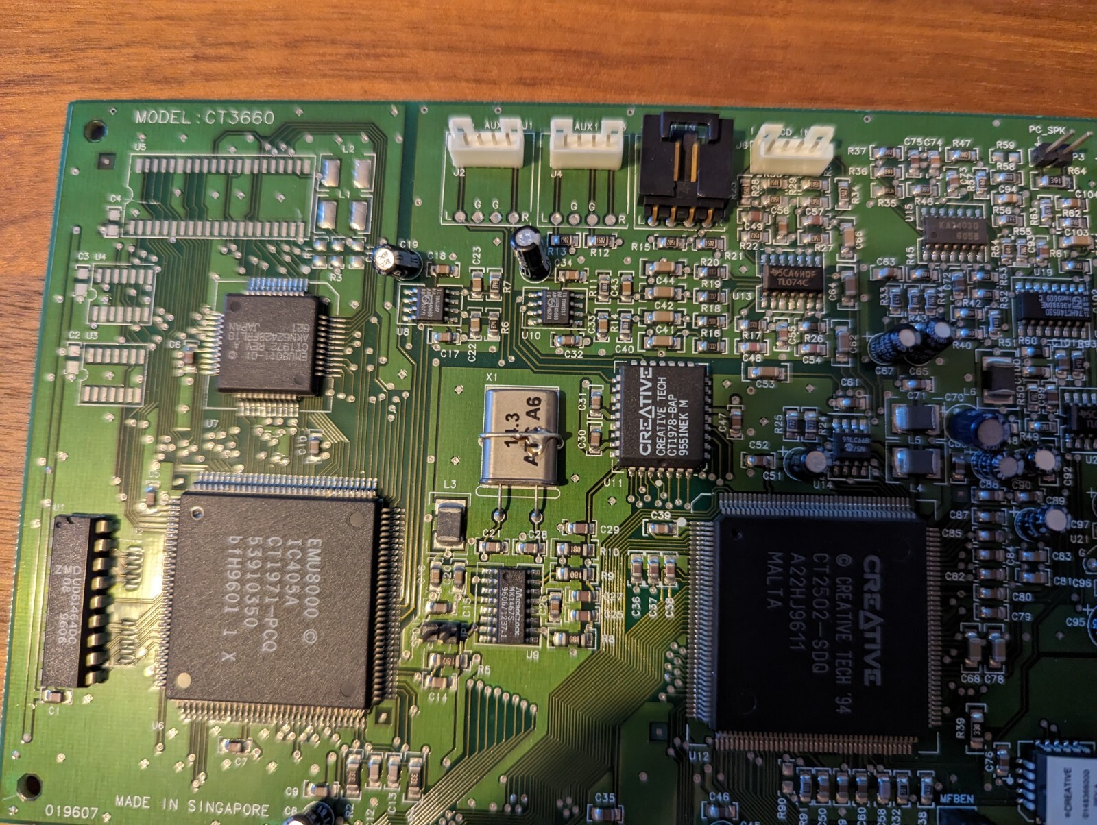 Western Europe - Creative Soundblaster AWE32, ISA sound card | Vintage ...